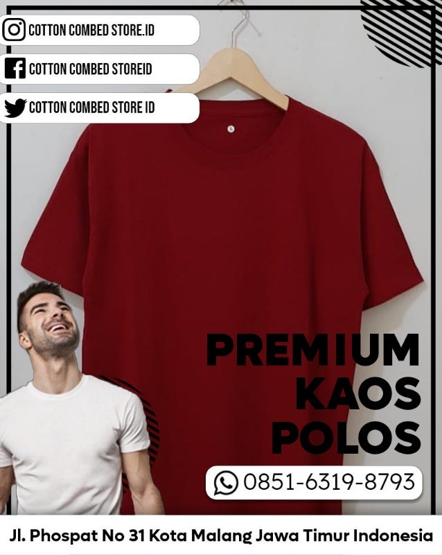 COTTOM COMBED PREMIUM, HUB 0851-6319-8793, Beli Cotton Combed | PDF