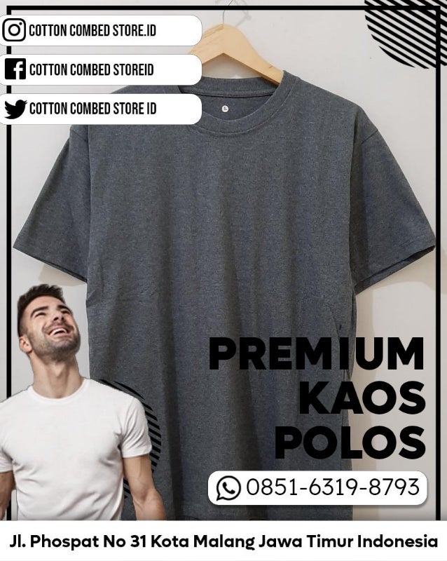 BM ORIGINAL, HUB 0851-6319-8793, Pusat Kaos Polos Distro | PDF