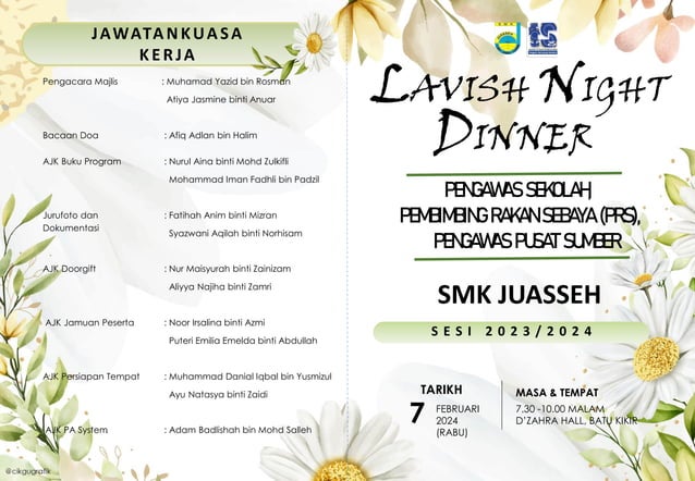 Template buku program percuma floral [cikgugrafik].pdf | Free Download