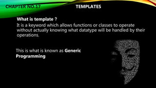 Template C++ OOP | PPT