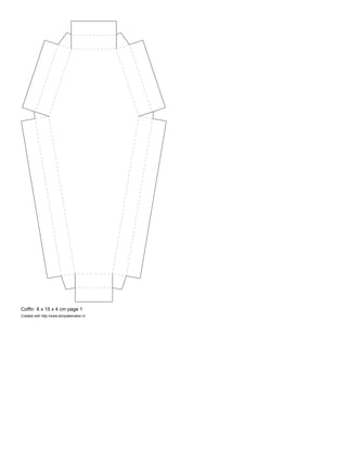 Egyptian Sarcophagus Template