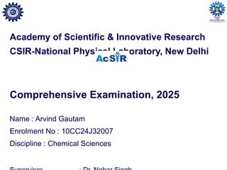 Template Comprehensive 2025 for Acsir Exam | PPTX