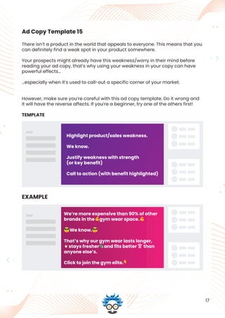 Template copy fb ads | PDF