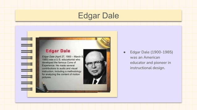 Lesson: EDGAR DALE'S CONE OF EXPERIENCE.pptx