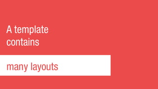 What is a Template? | PPT