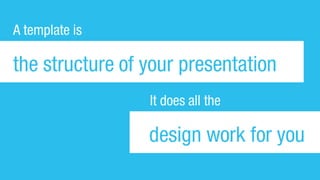 What is a Template? | PPTX