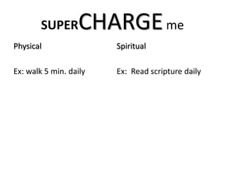 Spiritual Superfoods | PPTX