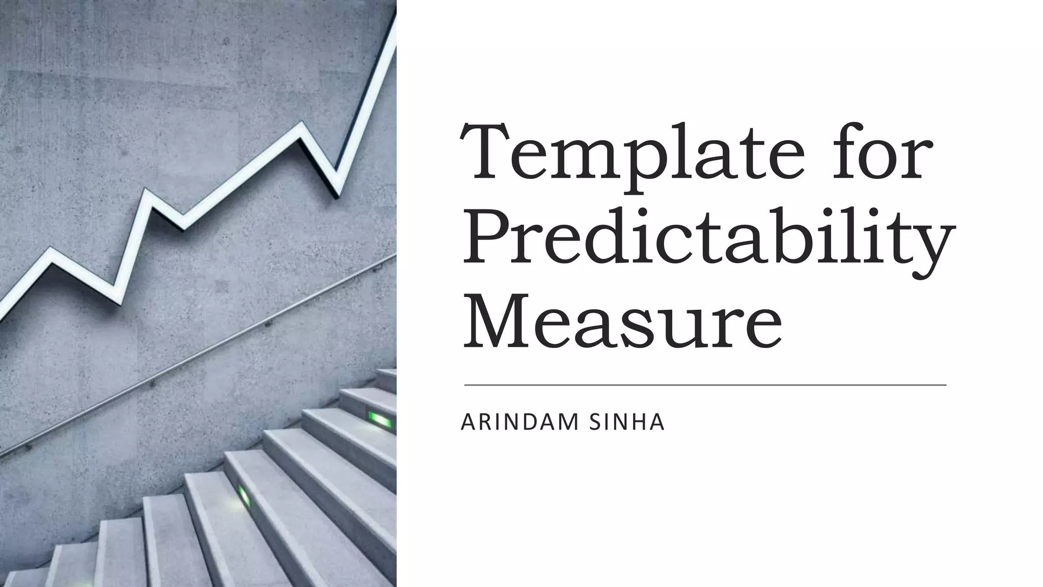 Template for predictability measure | PPTX | Business Accounting ...