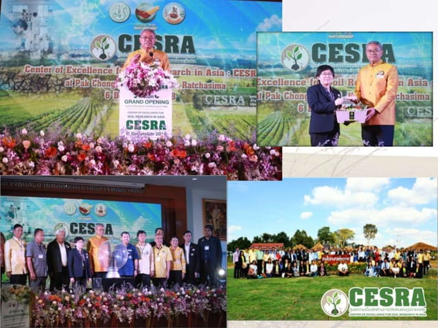 Centre of Excellence on Soil Research in Asia (CESRA) | PPTX | Business ...