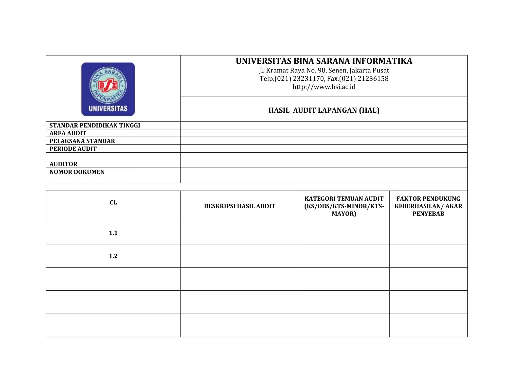 TEMPLATE HASIL AUDIT LAPANGAN.docx