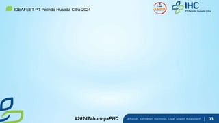 Template IDEAFEST 2024 baru dan bisa d baca | PPT