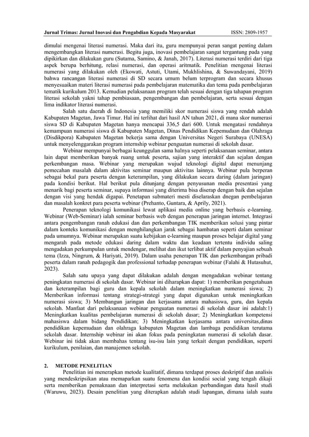 Contoh Template JURNAL PKM yang bagus banget | PDF | Free Download