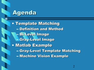 Template matching03 | PPT