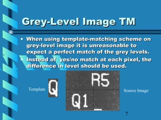 Template matching03 | PPT