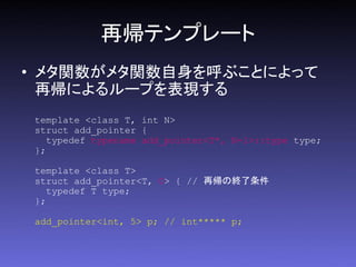 C++ Template Metaprogramming | PPT