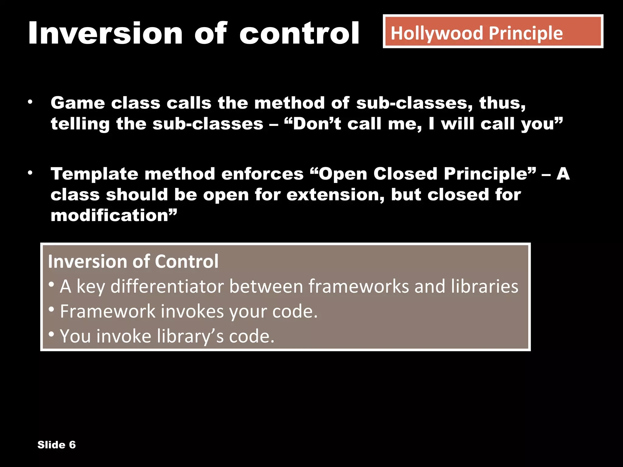 Template Method Design Pattern | PPT Template Method Design Pattern | PPT