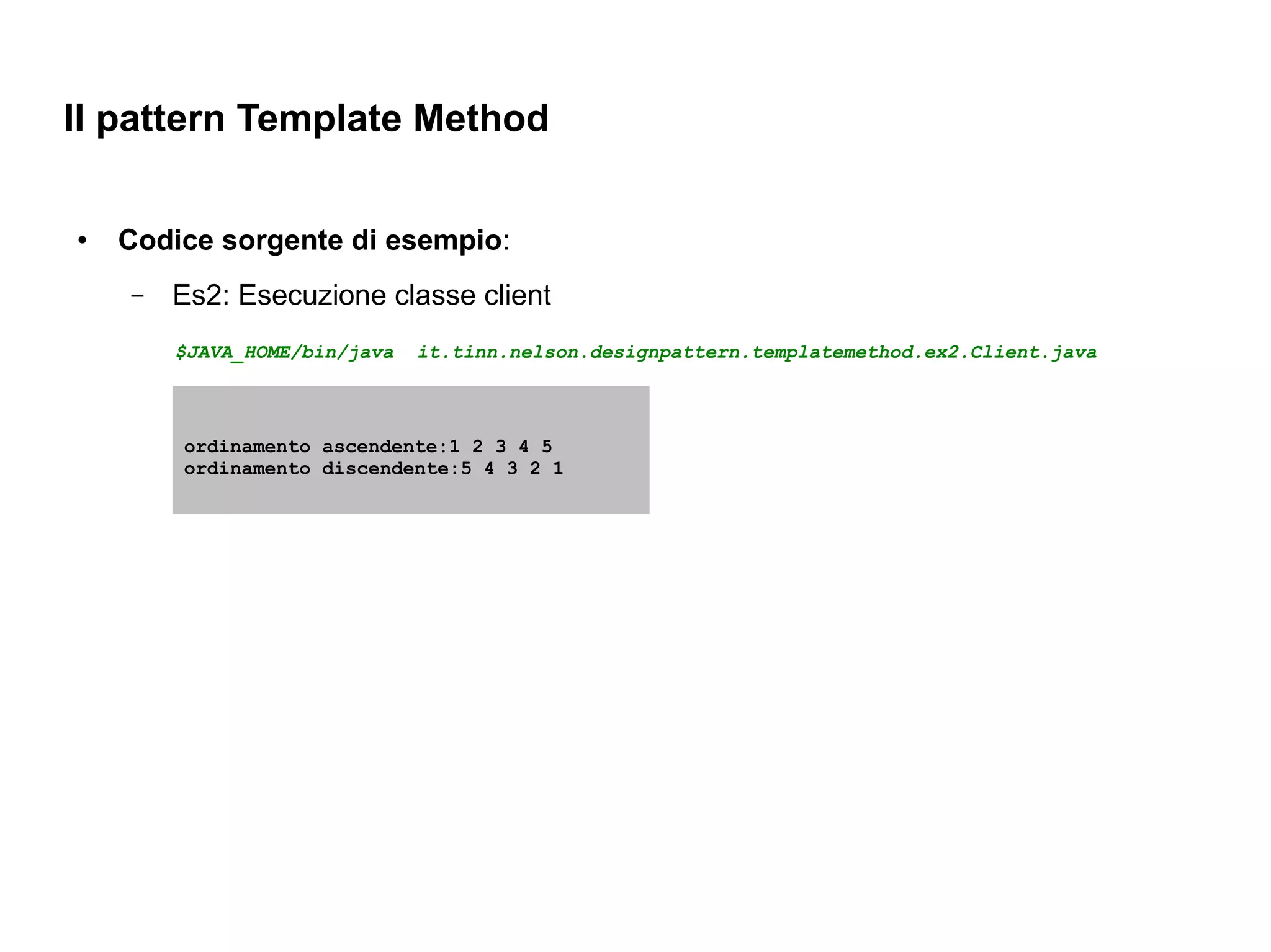 Design pattern template method | PDF