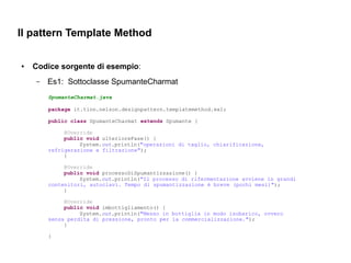 Design pattern template method | PDF