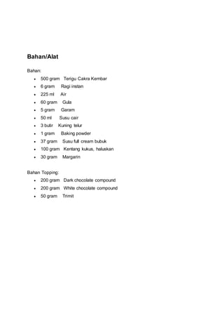 Template modul training | DOCX