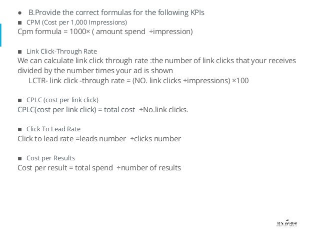 Evaluate a facebook campaign | PDF | Email | Internet