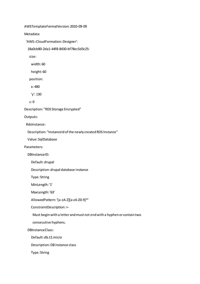 Template of rds | PDF