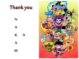 Template one piece | PPTX