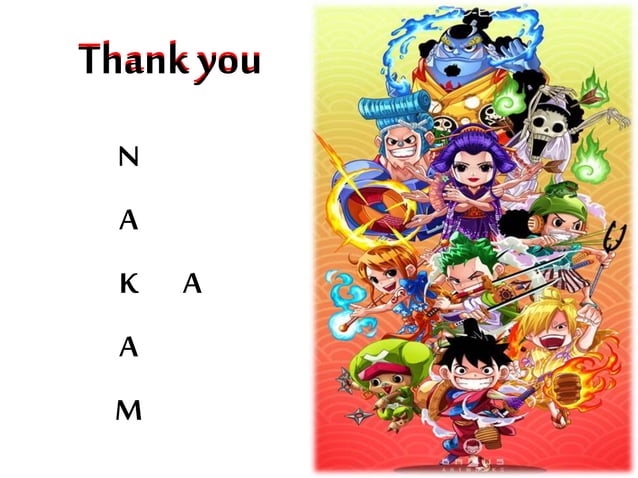 Template one piece | PPTX