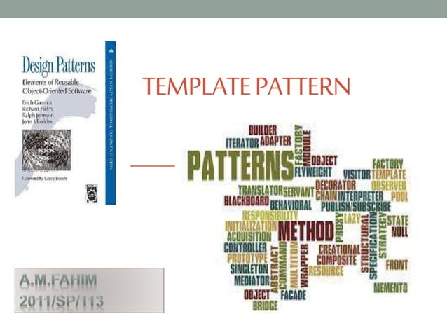Template pattern | PPTX