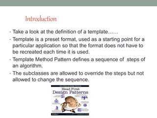 Template pattern | PPTX | Programming Languages | Computing
