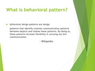 Template pattern | PPTX | Programming Languages | Computing