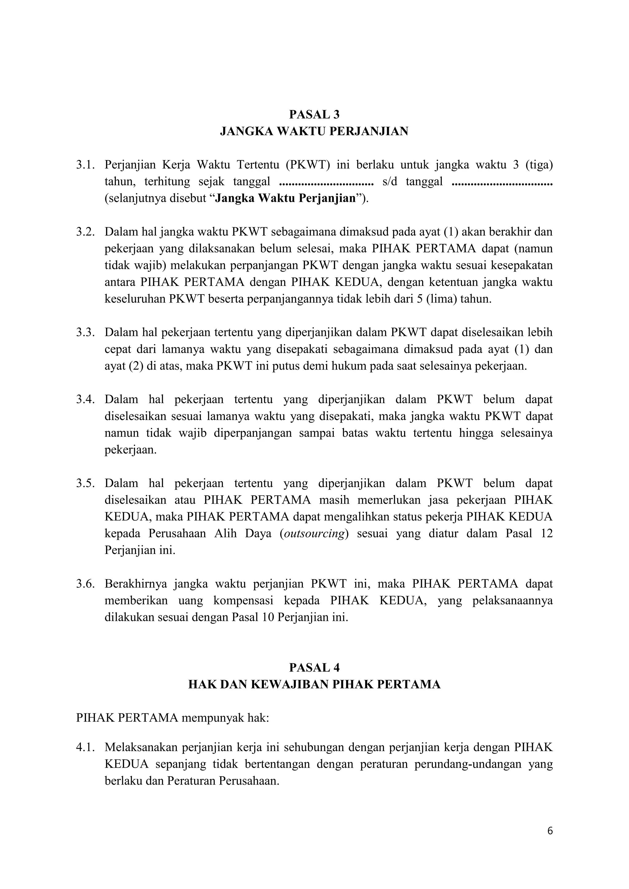 TEMPLATE PERJANJIAN KERJA WAKTU TERTENTU_.doc