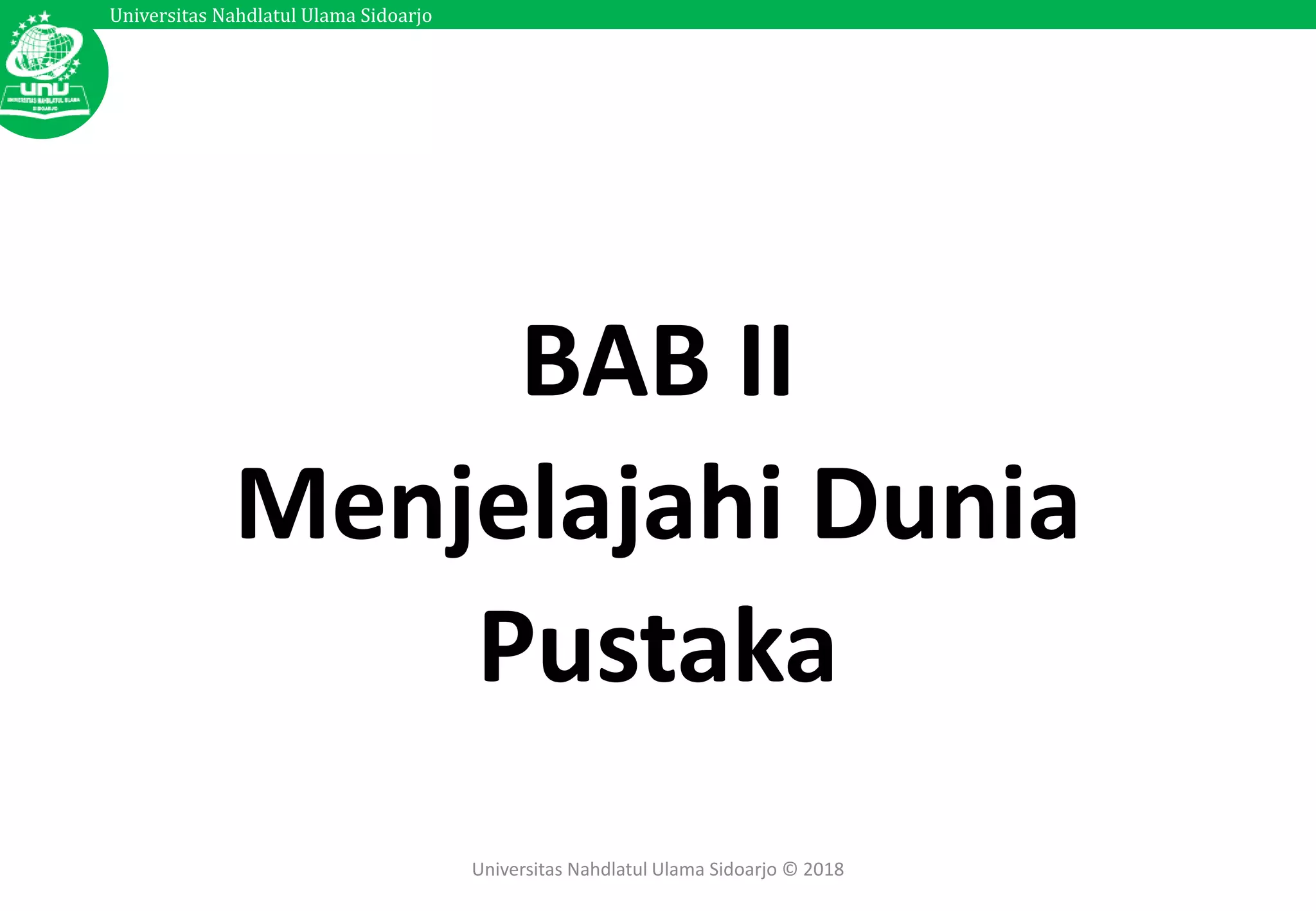 TEMPLATE PPT BAHASA INDONESIA BAB 2 | PPT