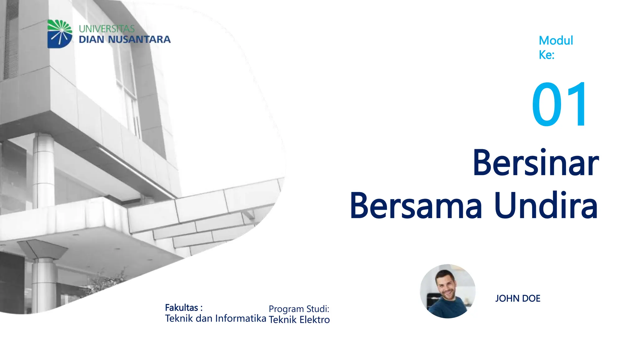 Template PPT FTI from undira 2024 ATA edition | PPTX