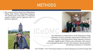 Template PPT ICoDMC 2023 Preparedness and Community Knowledge in ...