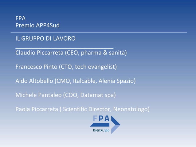 Plusimple Template premio app4 sud | PPTX