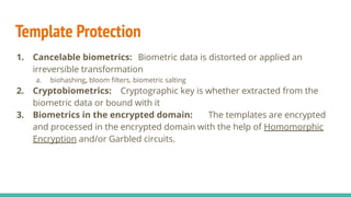 Template Protection with Homomorphic Encryption | PPT