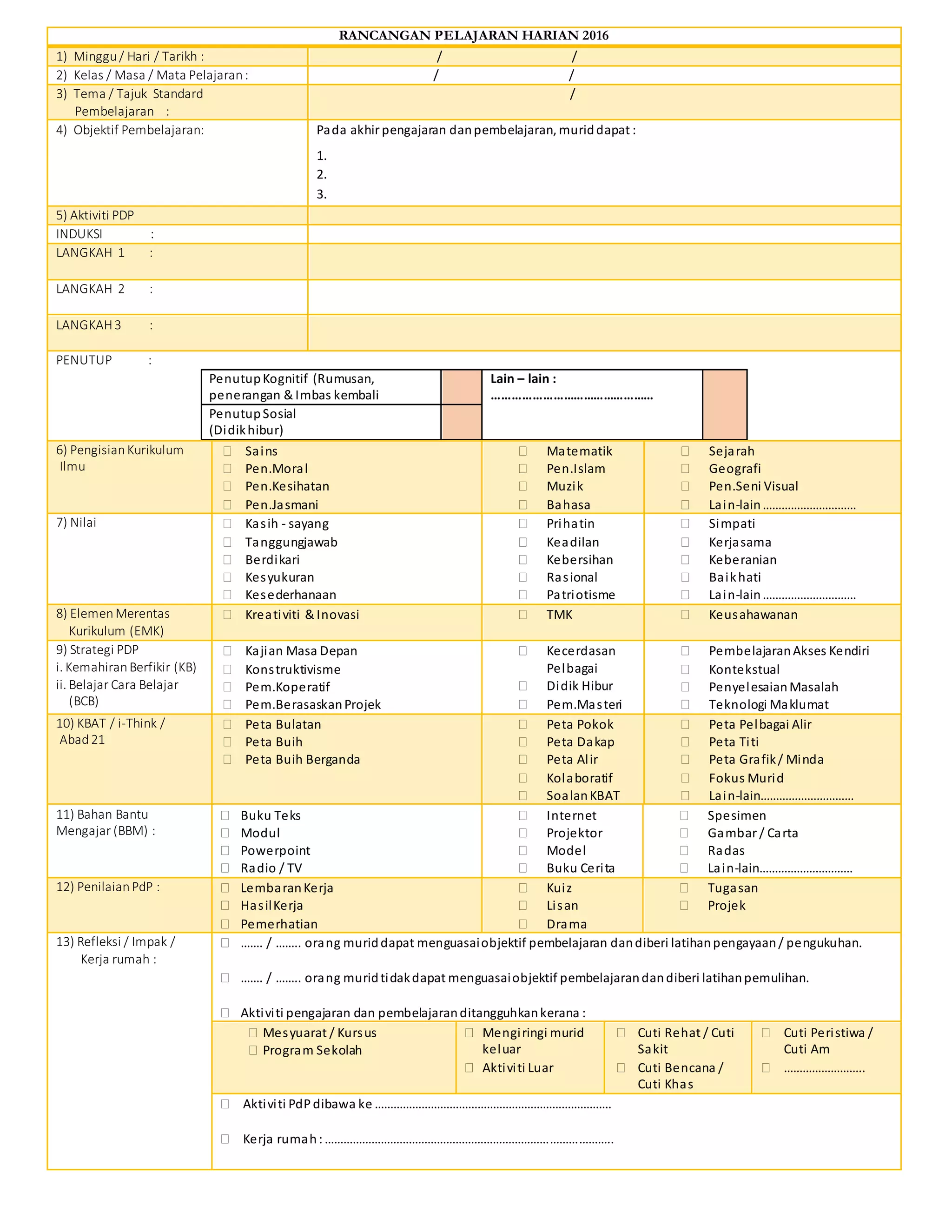 Template rph nadia | PDF
