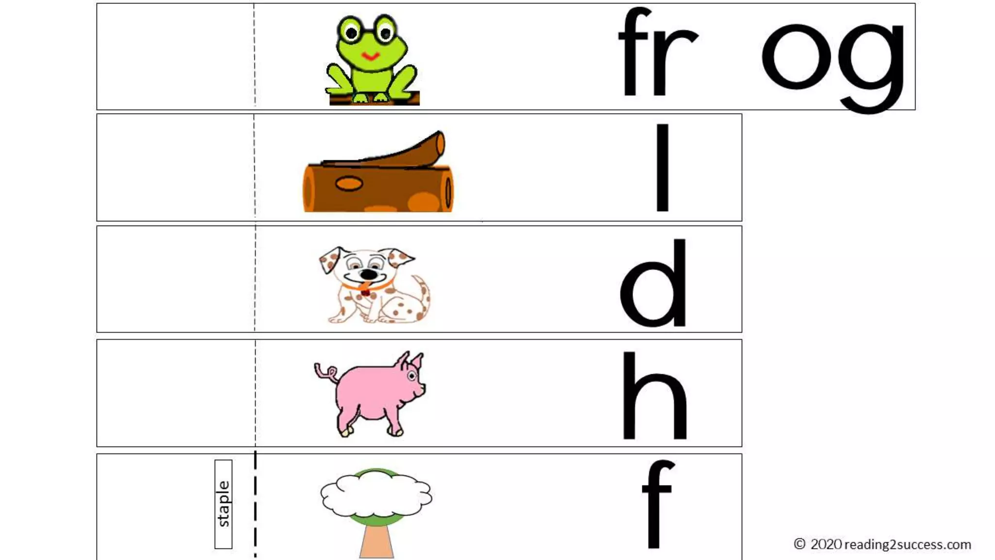 Kindergarten Word Family Templates for 3rd Trimester | PPT