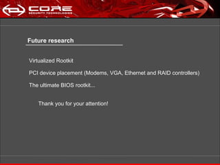 Persistent BIOS Infection | ODP