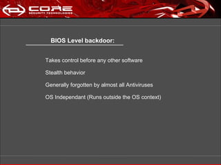 Persistent BIOS Infection | ODP