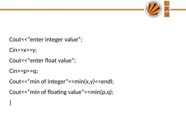 Templates Introduction Coding Learning C Ppt