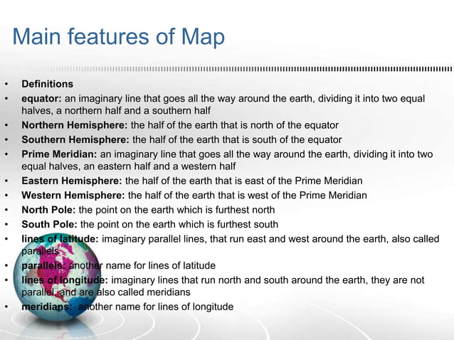 Basics of Map reading | PPTX | Geography | Science
