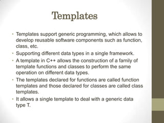 Templates presentation | PPT