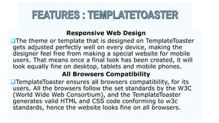 All about TemplateToaster and its Features | PPT