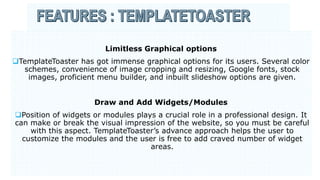 All about TemplateToaster and its Features | PPT