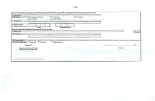 Formulir F103 UNTUK PINDAH ANTAR KOTA DAN KABUPATEN | PDF