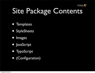 [T3CON12CA] TYPO3 Phoenix Templating Workshop | PPT