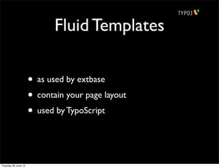 [T3CON12CA] TYPO3 Phoenix Templating Workshop | PPT