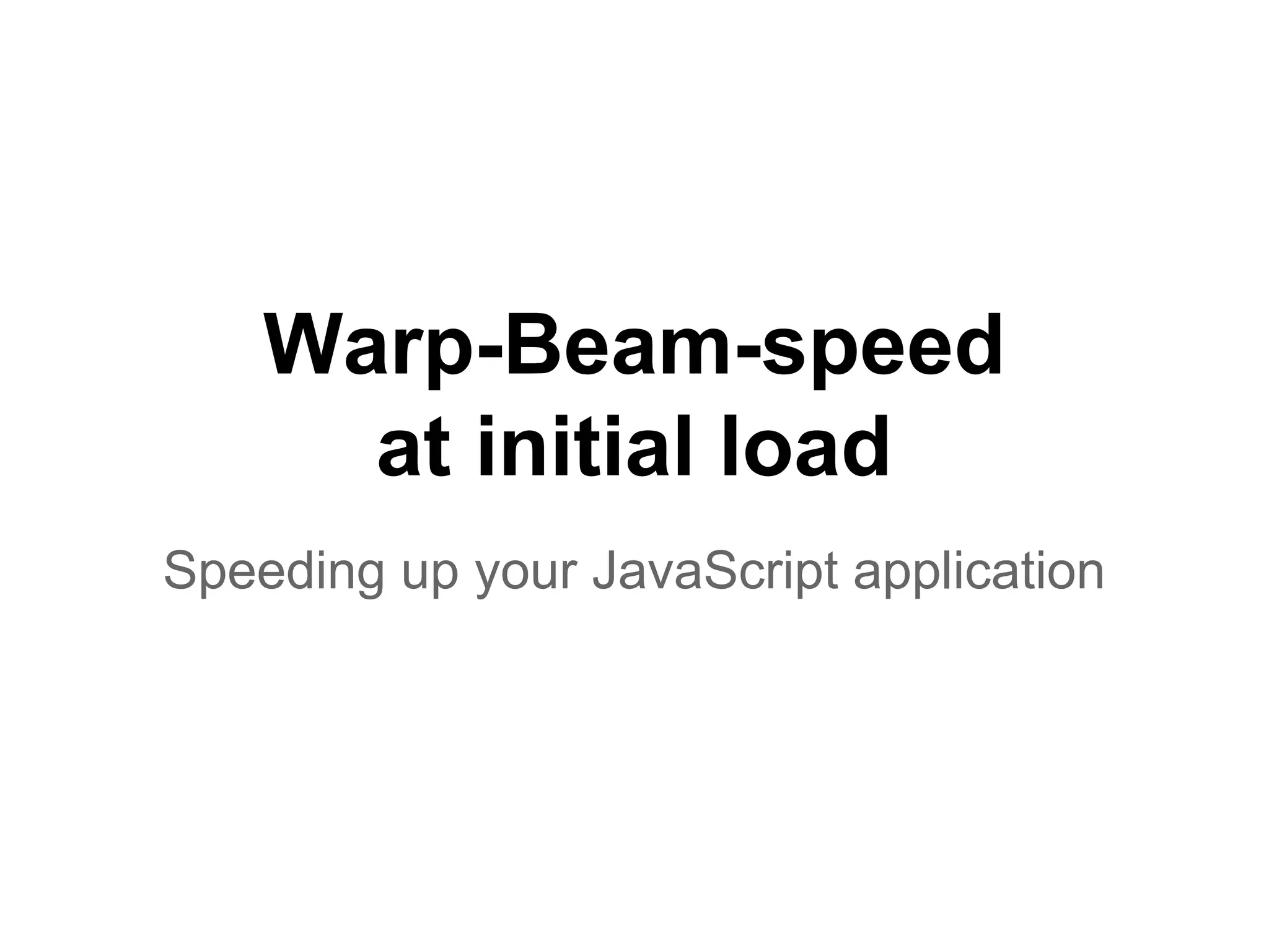 Client vs Server Templating: Speed up initial load for SPA with Angular as an example | PPT