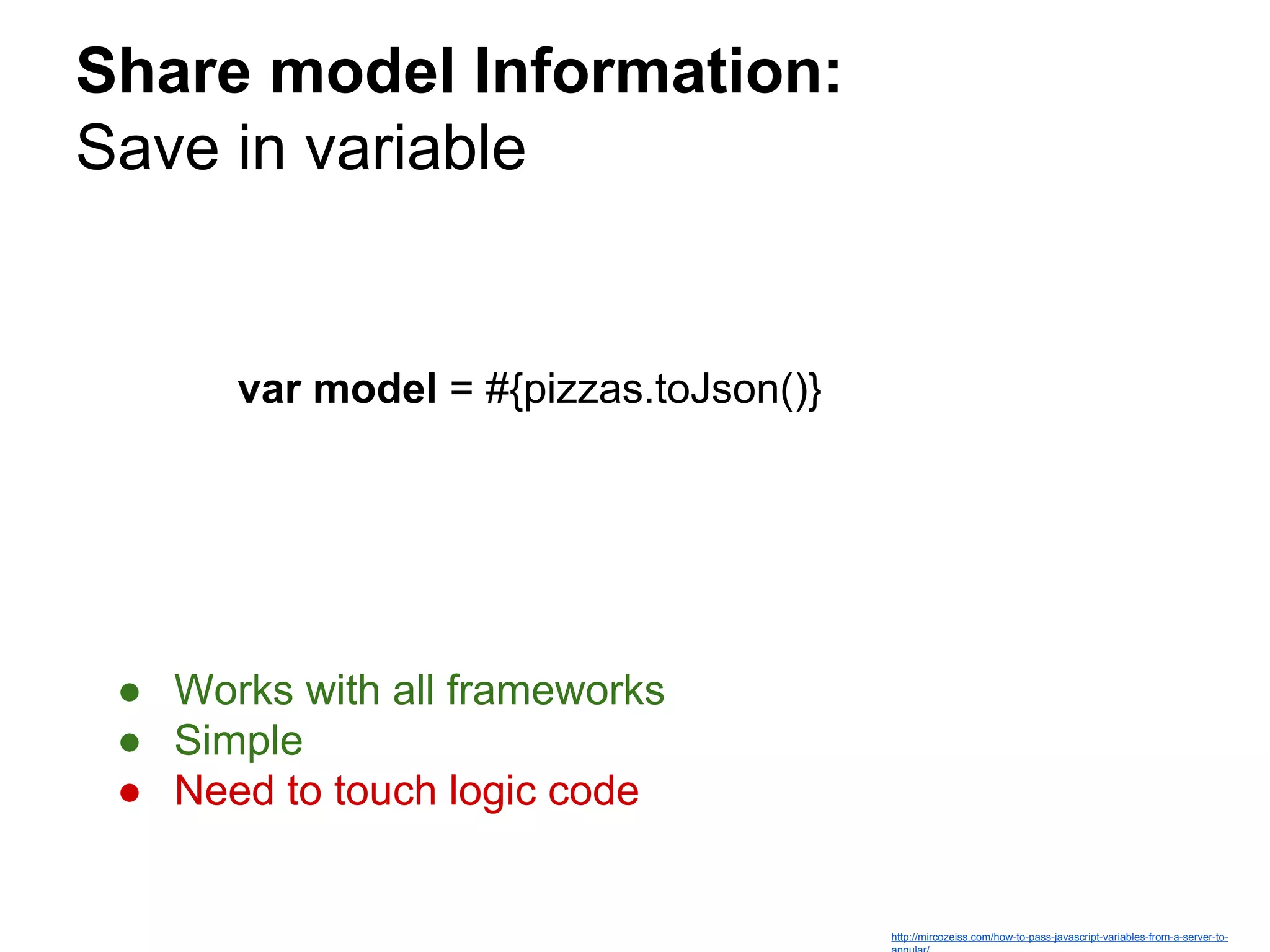 Client vs Server Templating: Speed up initial load for SPA with Angular as an example | PPT